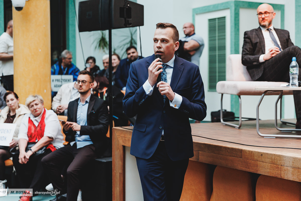 Arkadiusz Bogucki i Adam Ciok zmierzyli się w drugiej debacie prezydenckiej